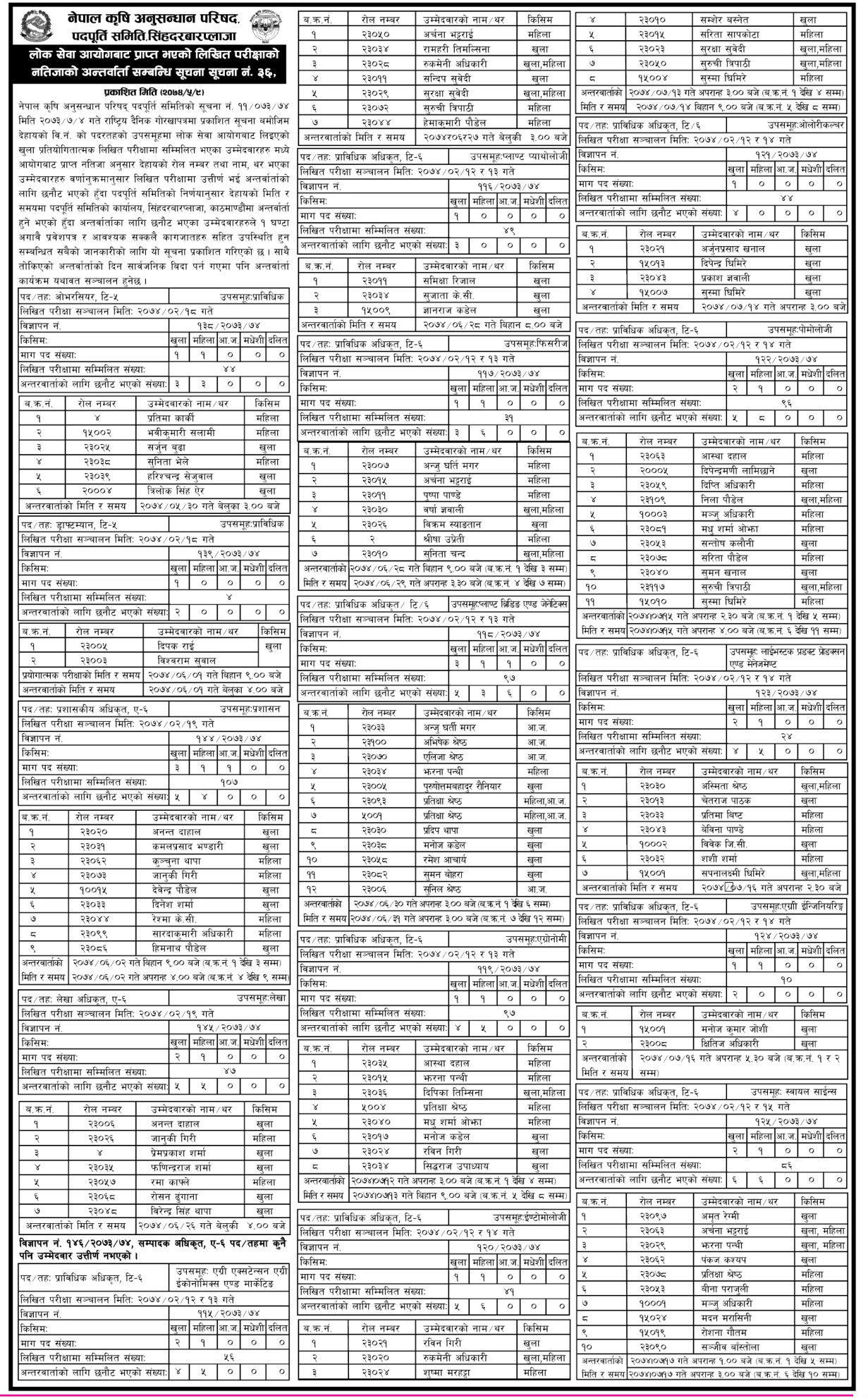 naarc result - GbsNote